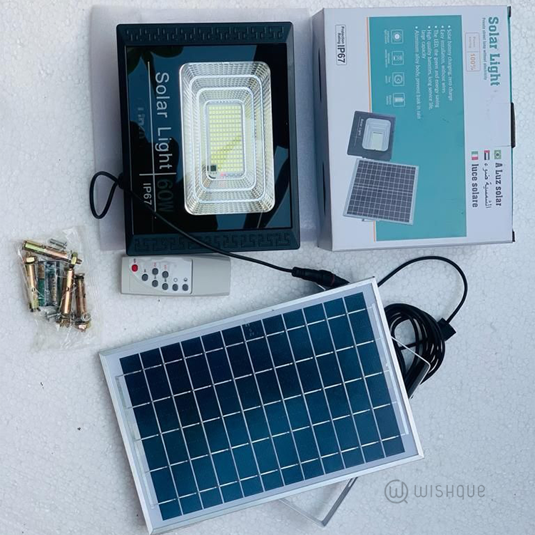 Solar Flash Light 60W - Smart Home & Security | Wishque