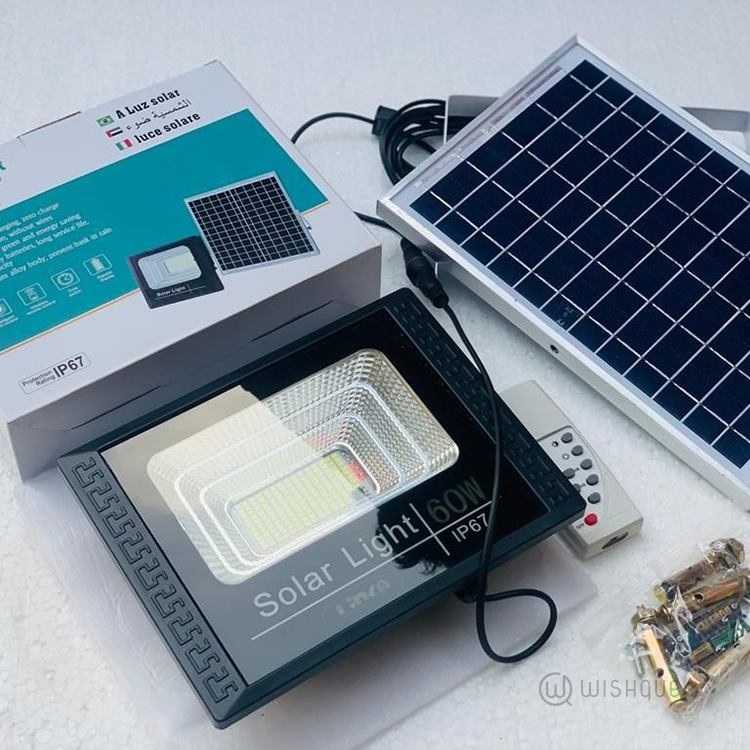 Solar Flash Light 60W - Smart Home & Security | Wishque