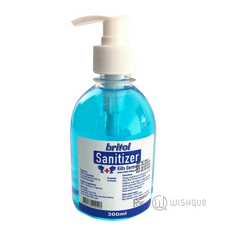 Britol Hand Sanitizer 300ml - Wishque | Sri Lanka's Premium Online Shop ...