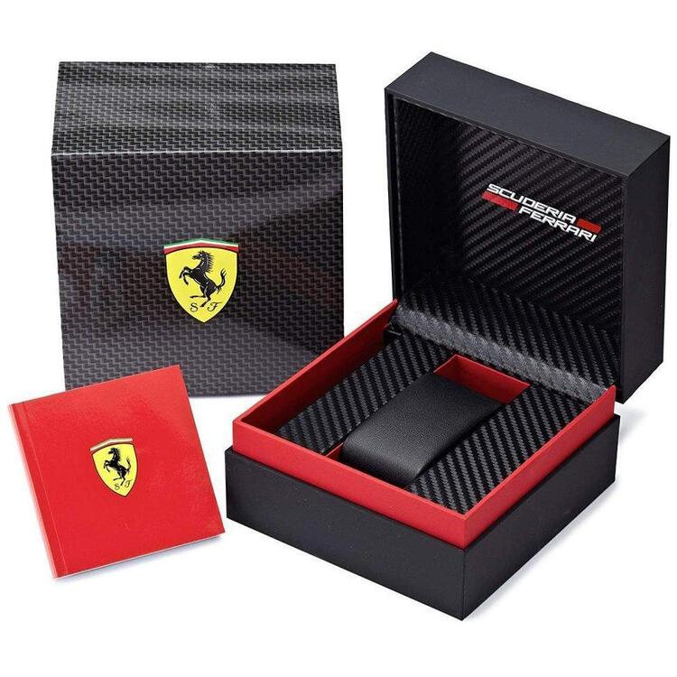 Ferrari Pilota Blue Silicone Men's Chronograph Watch 830621 - Wishque ...