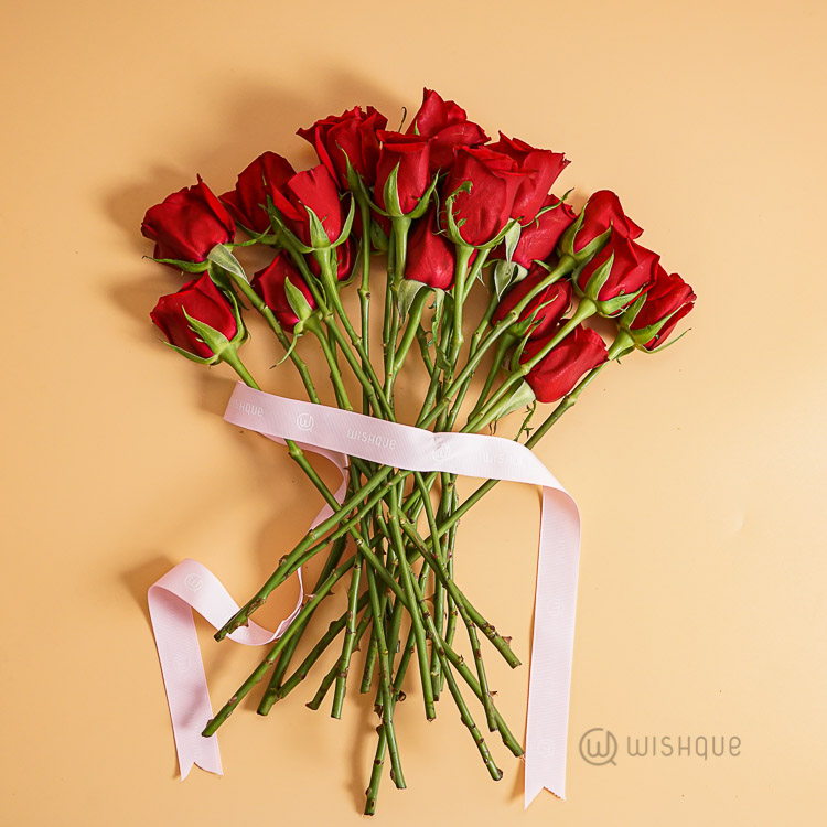 Fresh Cut Imported Red Roses - Wishque | Sri Lanka's Premium Online ...