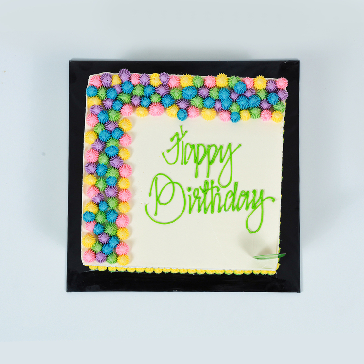 Happy Birthday Cake (Ribbon) - Wishque | Sri Lanka's Premium Online ...