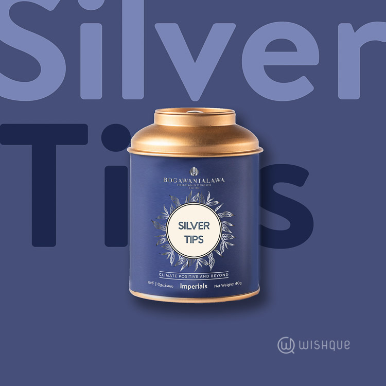 Bogawantalawa Silver Tips Tea 40g - Wishque | Sri Lanka's Premium ...